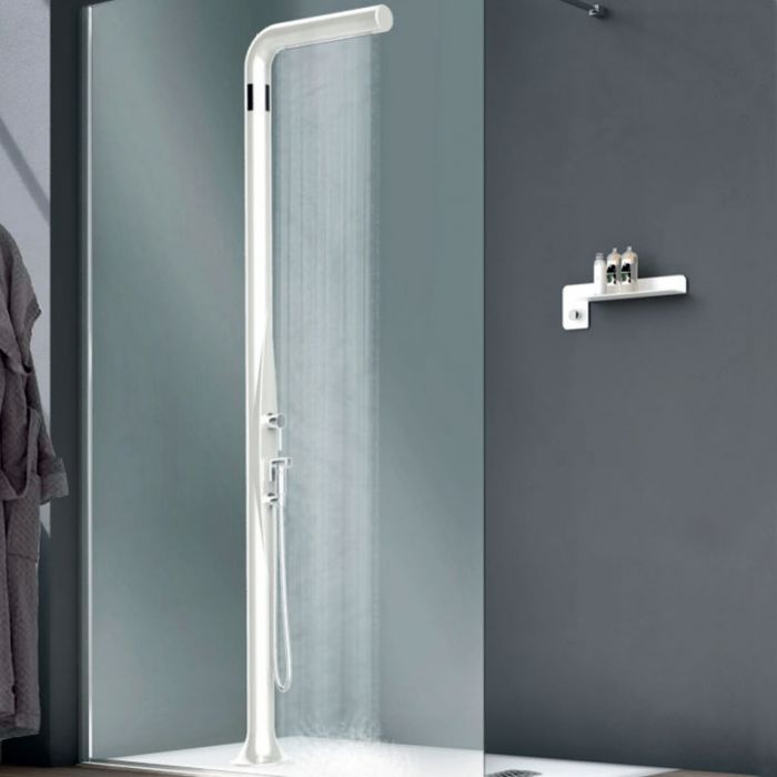 Doccia da esterno ed interno FUNNY YANG TOP LINE in pvc, con doccetta ...